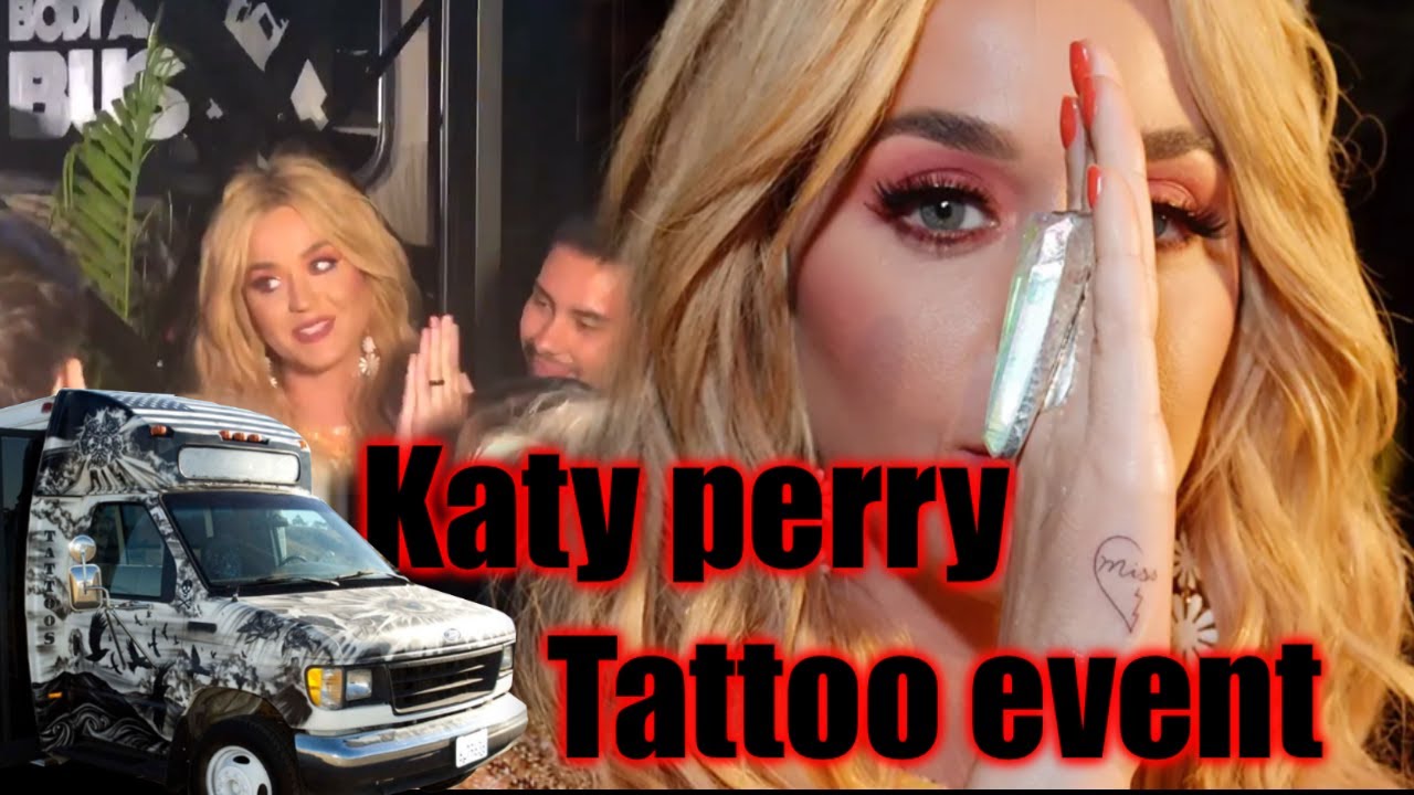 Katy Perry Video release party with the Body Art Bus - YouTube