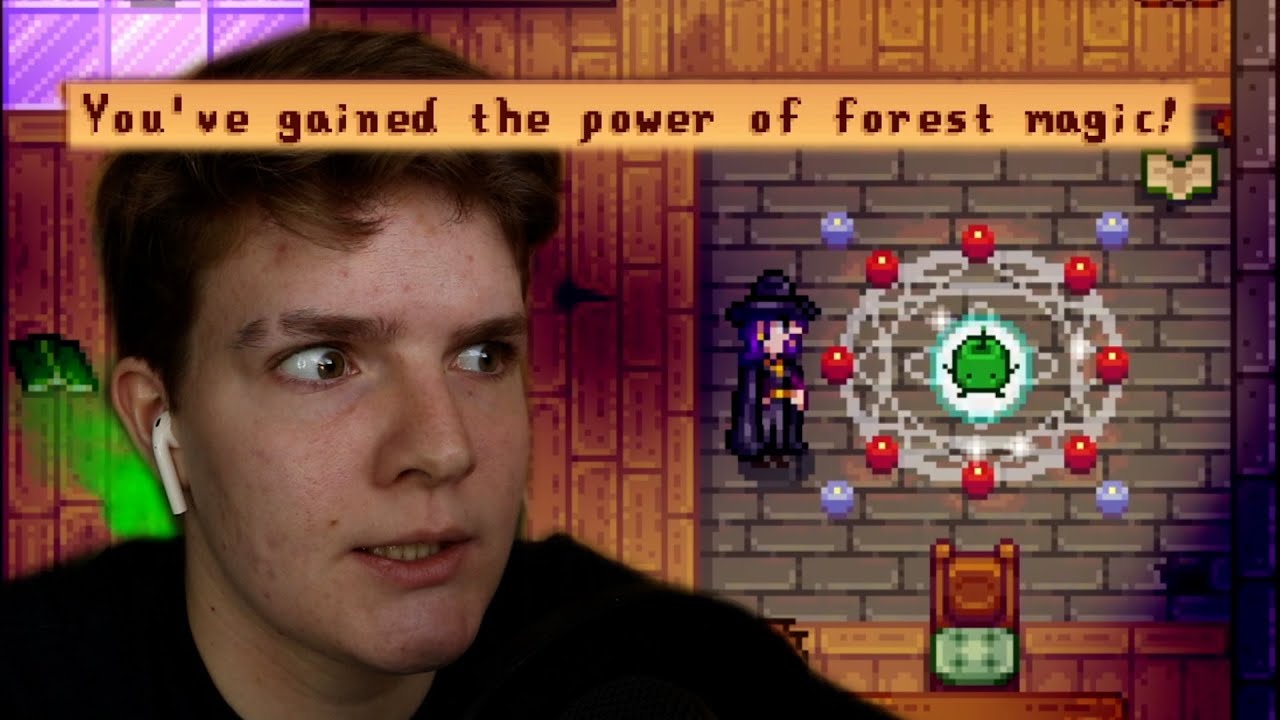 summoning the devil probably [stardew valley p3] - YouTube