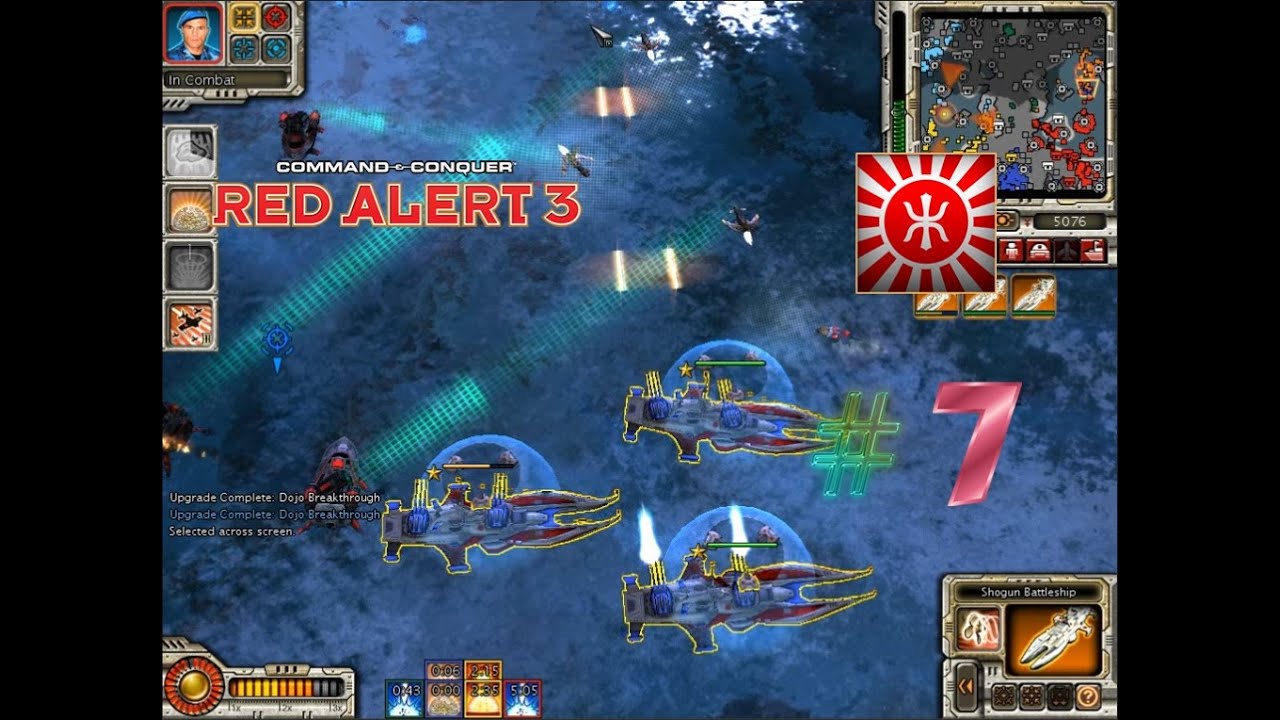 Red Alert 3 Skirmish #7 (Empire) - ศึกสงครามที่ยุ่งเหยิงกลางน้ำครั้ง ...