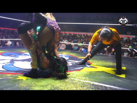 LADY SHANI/ARGENIS/HOMICIDA VS DARK CRAZY/ABISMO NEGRO JR/LADY ...