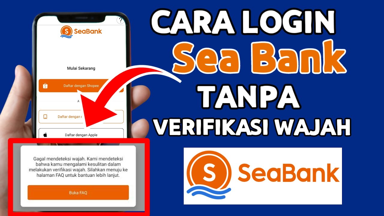 Cara Login Sea Bank Tanpa Verifilasi Wajah - YouTube