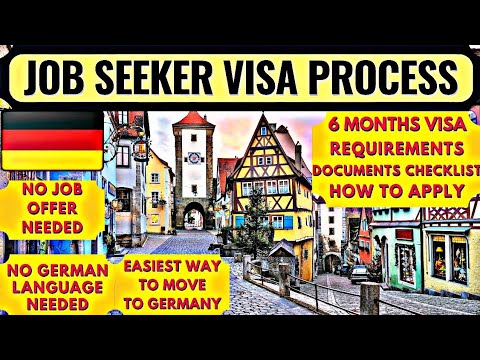 Germany Job Seeker Visa 2023 | How To Apply For Germany Job Seeker Visa ...