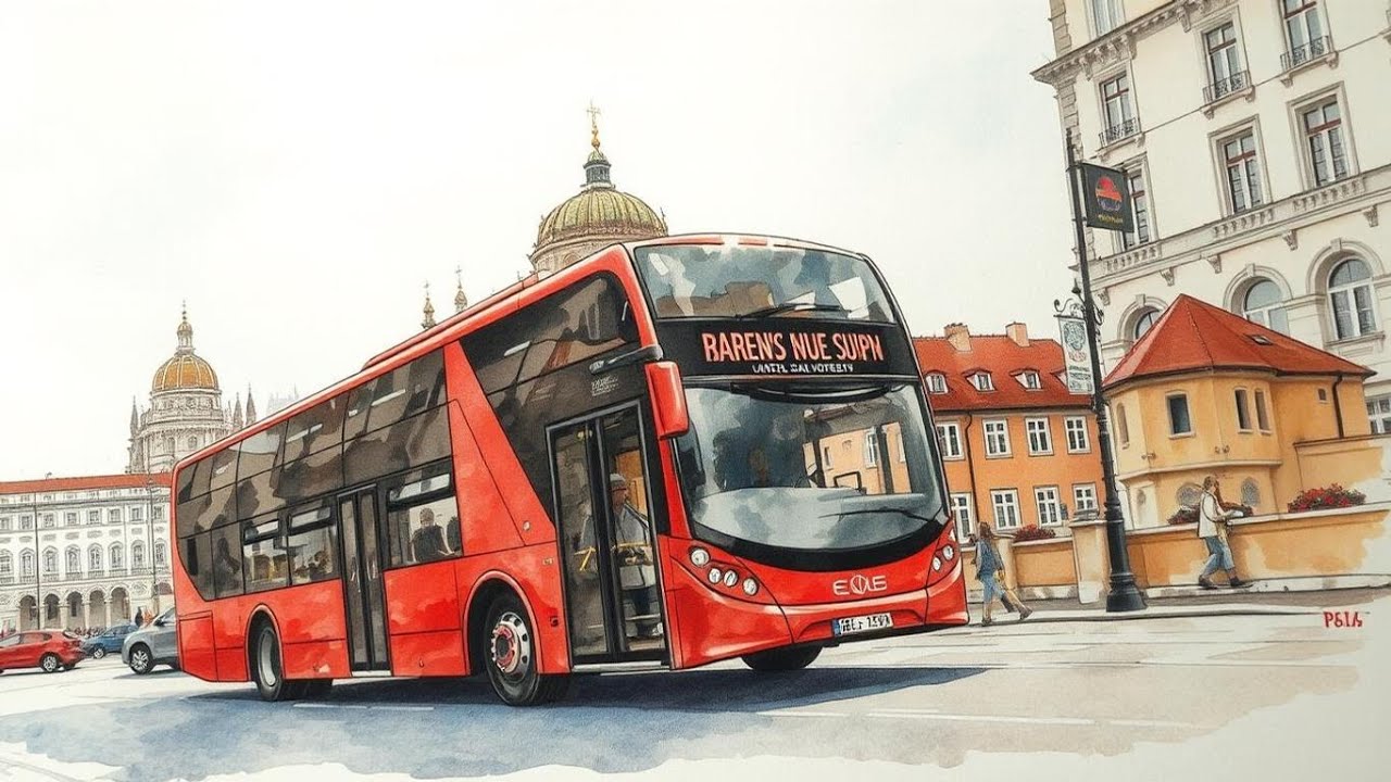 176 BUS | LINKA | LINE | PRAHA | Stadion Strahov - Karlovo náměstí ...
