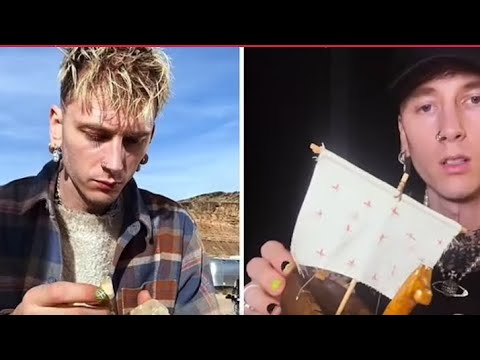 Machine Gun Kelly's Tribute: A Viking Ship Carving Honoring Megan Fox's ...
