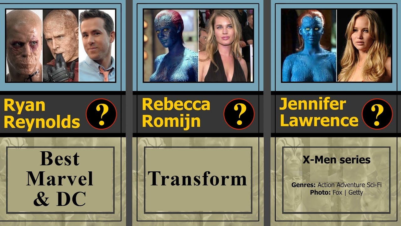 Best Transformation Marvel and DC: Dc and Marvel Best Transforms Ever ...