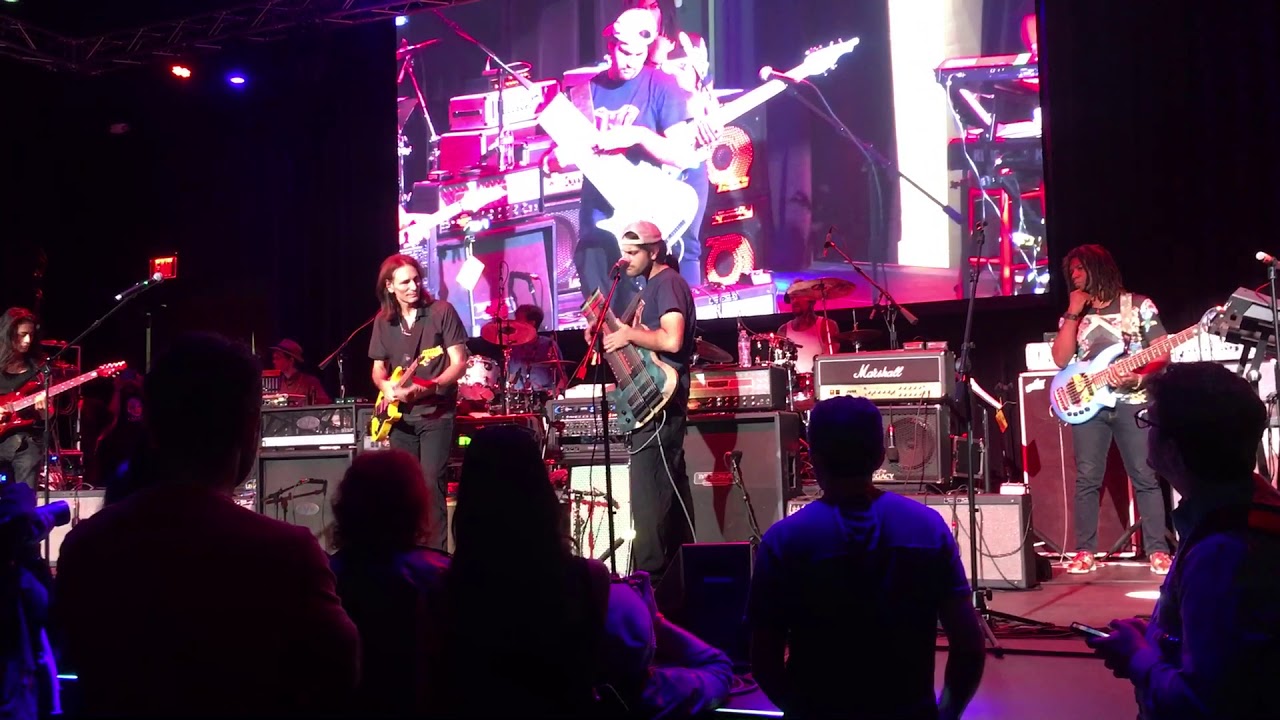 Steve Vai and guest jam at Jamathon - YouTube