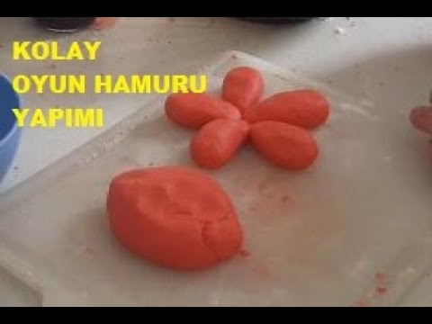 Oyun Hamuru Nasıl Yapılır?- çok basit evde yapılabilir