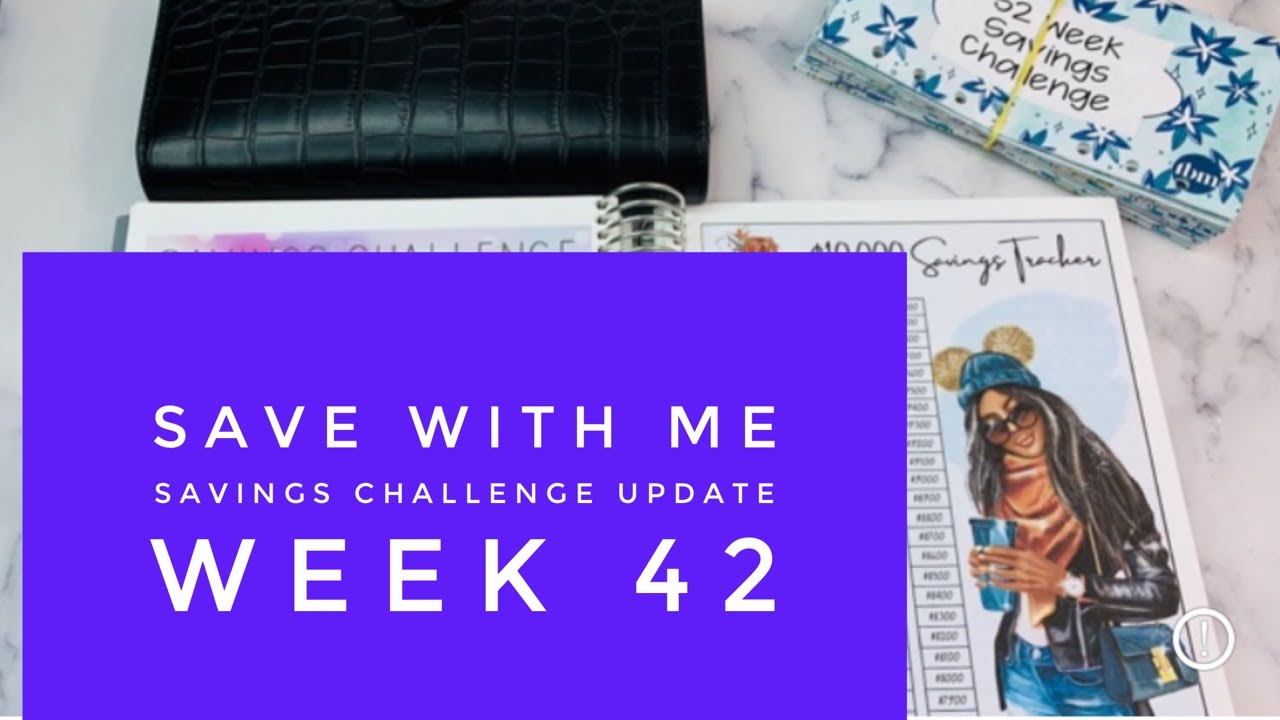 Save With Me | Savings Challenge Cash Stuffing | Week 42 | 100 Envelope ...