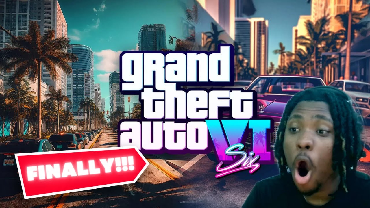 ITS FINALLY HERE!!!! OFFICIAL GTA VI REACTION!!! - YouTube