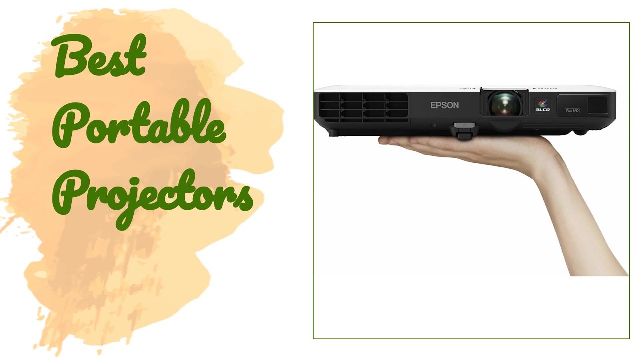 🌵7 Best Portable Projectors 2020 - YouTube