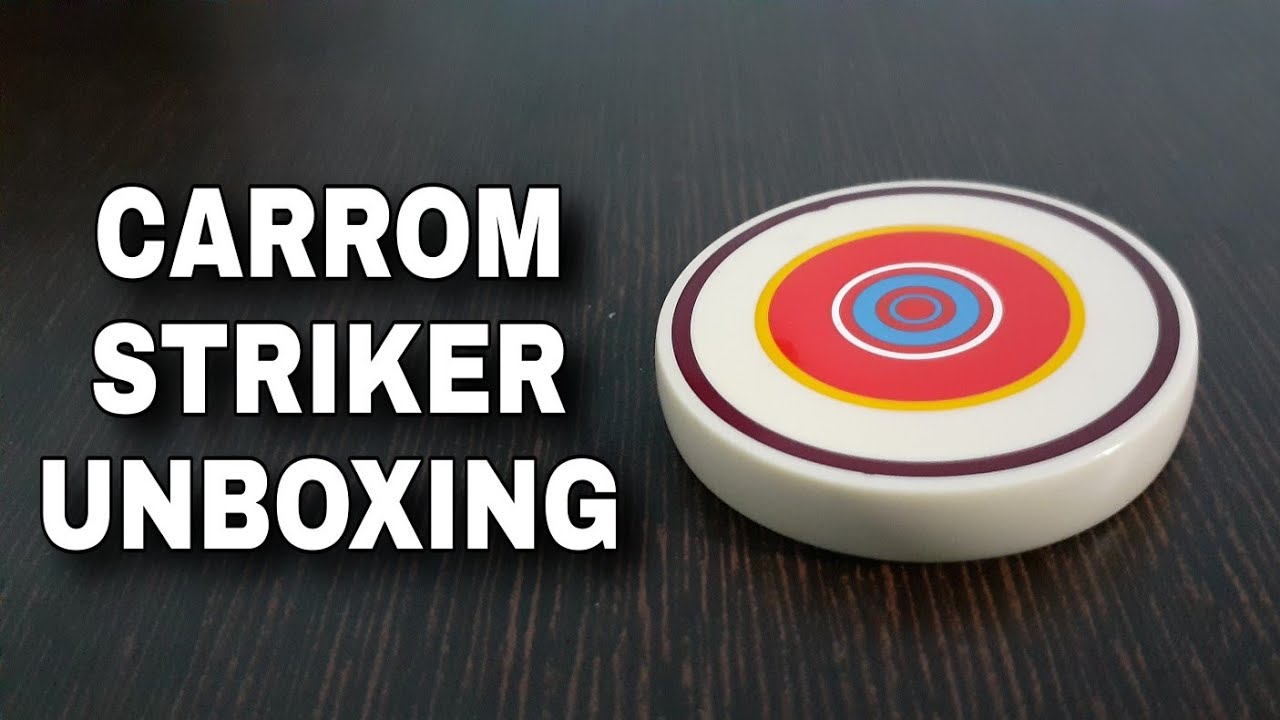 Carrom striker unboxing | Best Carrom Striker. - YouTube