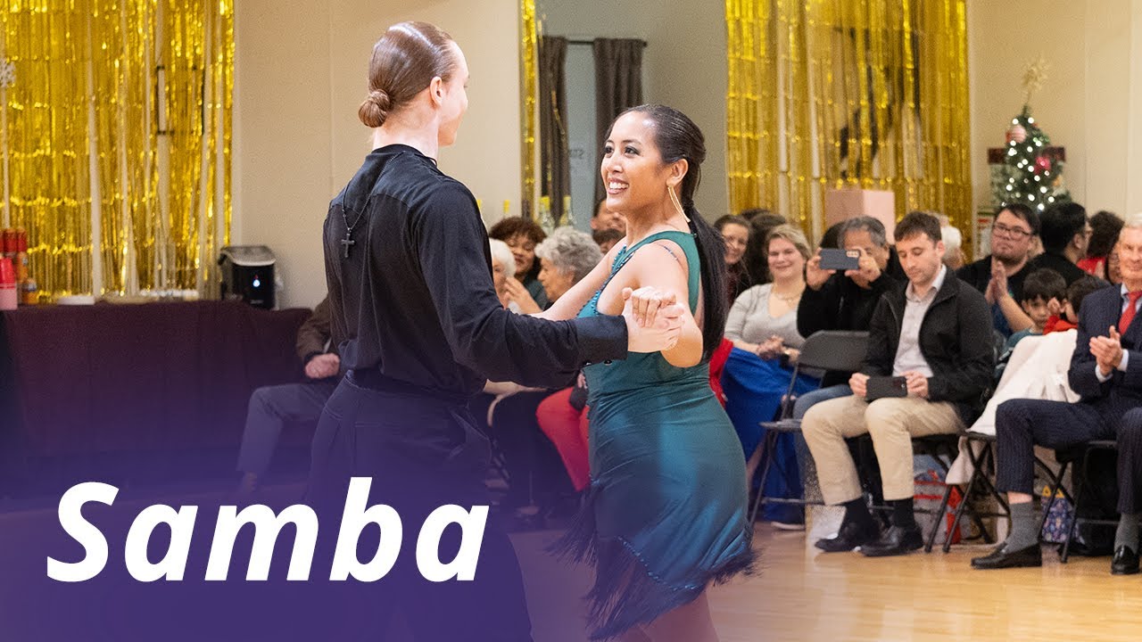 Samba Show Dance at Ultimate Ballroom Dance Studio - YouTube