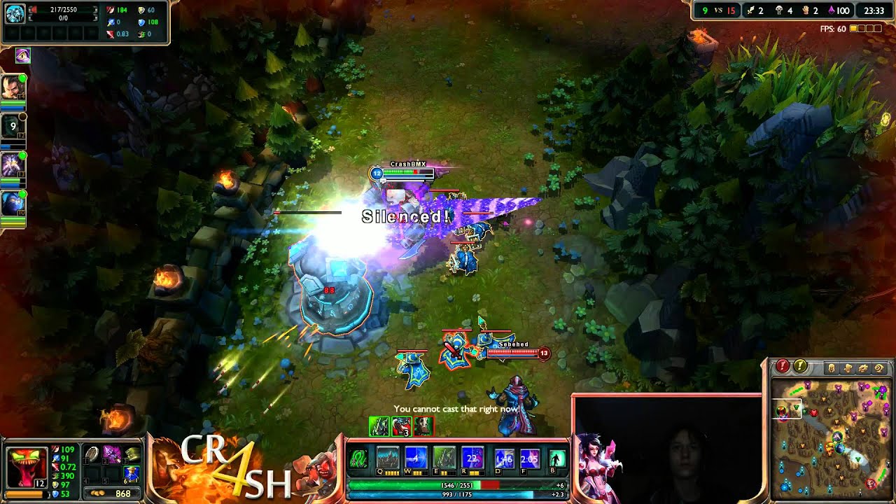 League Of Legends (18+) - BLIND PICK: Cho, Kass, Graves (CZ / Full HD ...