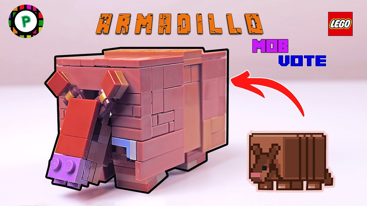 The Armadillo From The Minecraft Mob Vote! How To Build! - YouTube