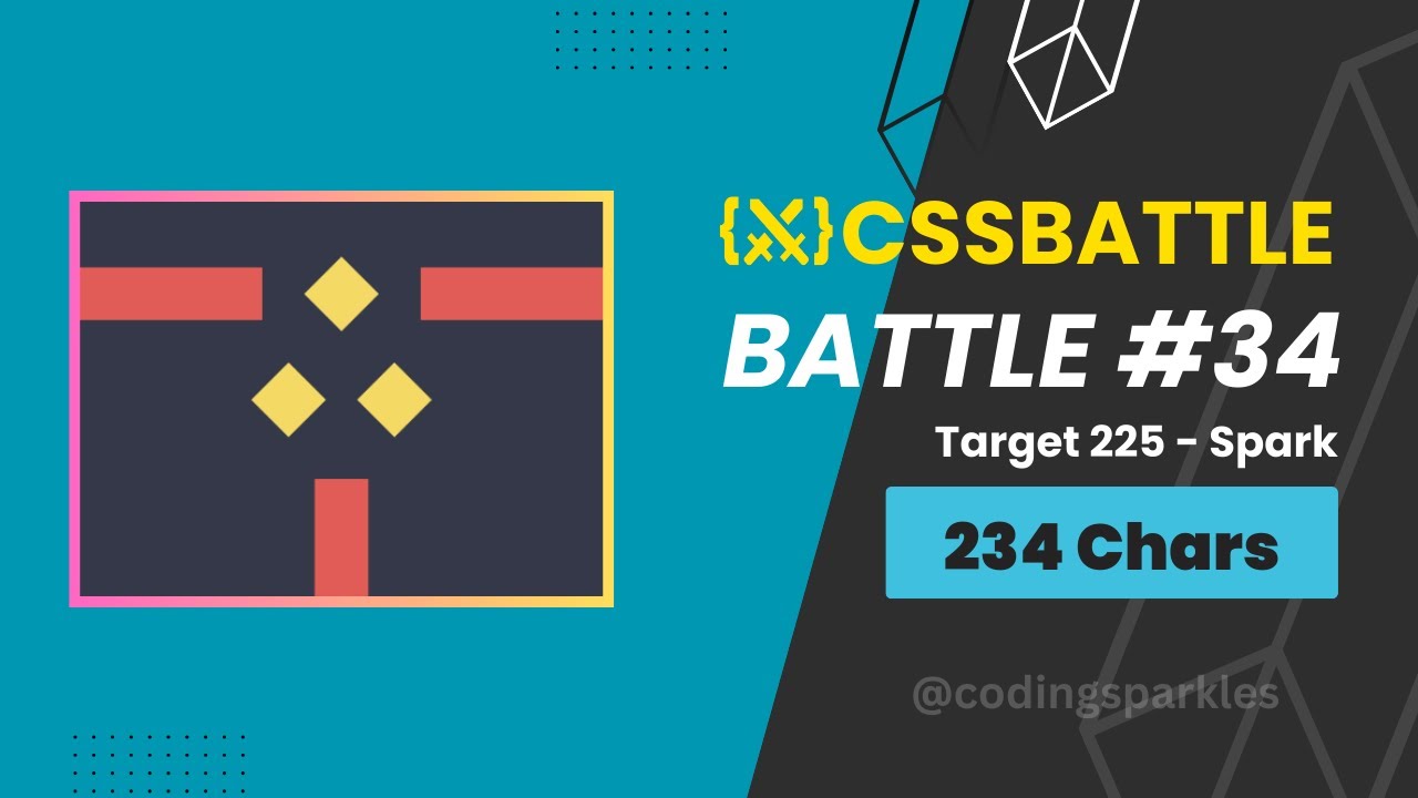 CSS Battle | Spark | Target #225 | Battle #34 - Border - YouTube
