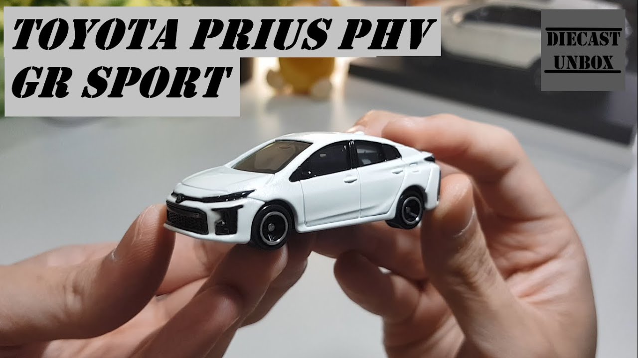 Unboxing Toyota Prius PHV GR Sport Tomica 1/64 Diecast - YouTube