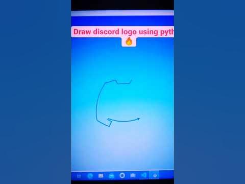 draw discord logo using python 😎 - YouTube