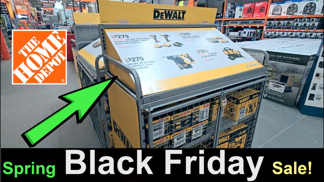 Spring Black Friday Sale Shopping @ Home Depot - YouTube