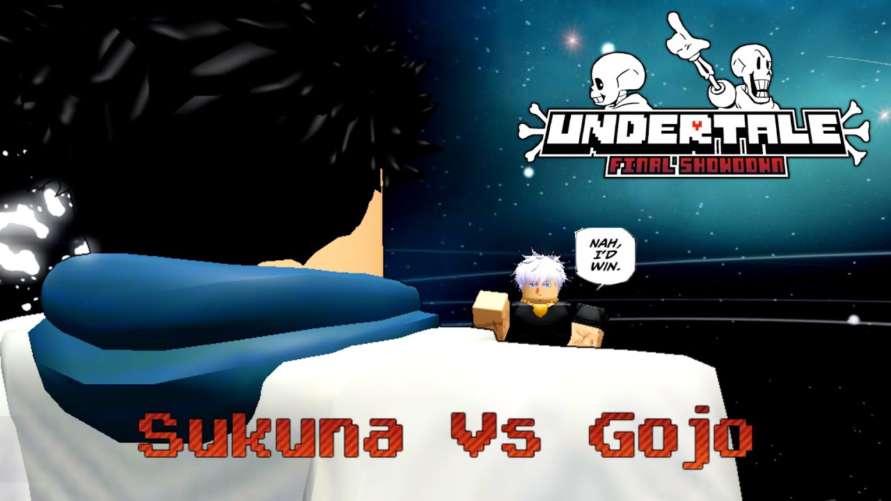 Gojo VS Sukuna but in UFS (Undertale: Final Showdown) - YouTube