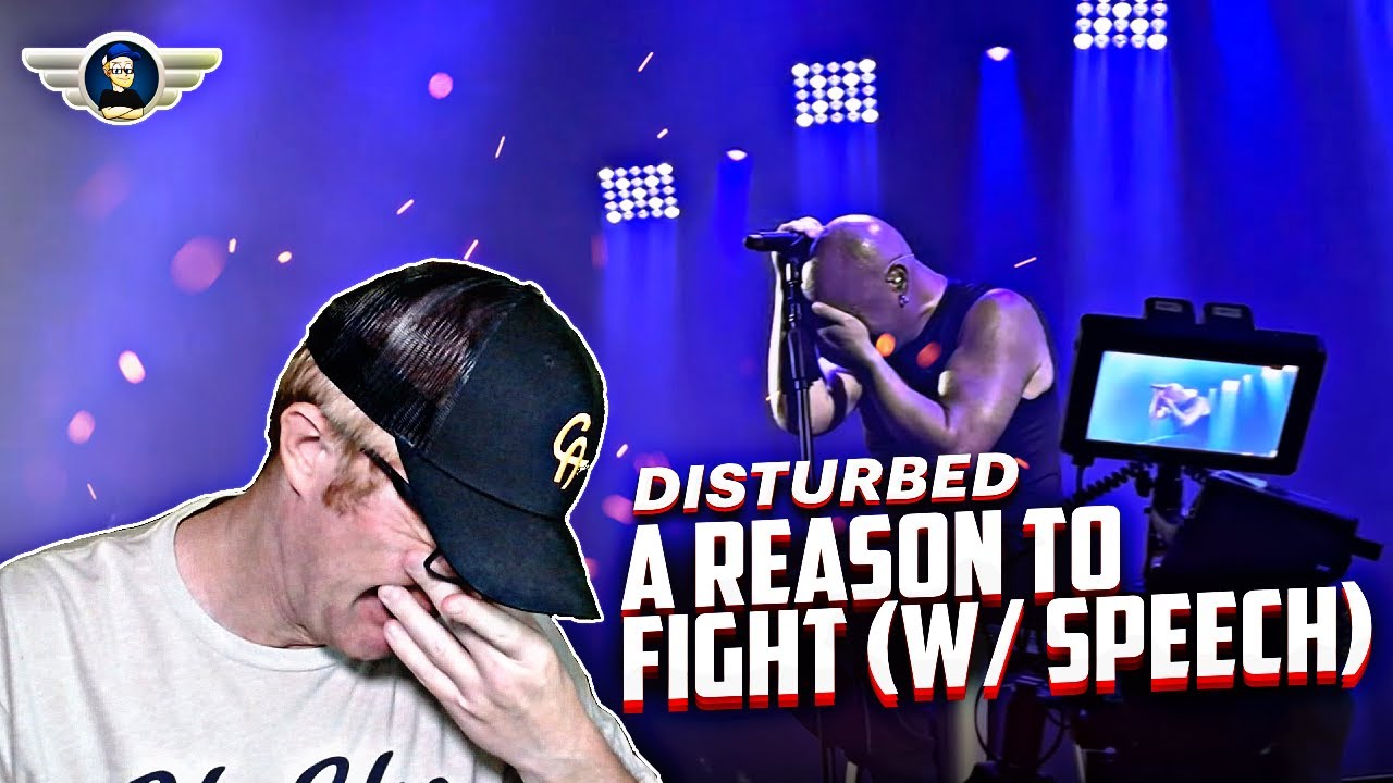 DISTURBED REACTION "A REASON TO FIGHT" W/SPEECH - REACTION VIDEO - YouTube