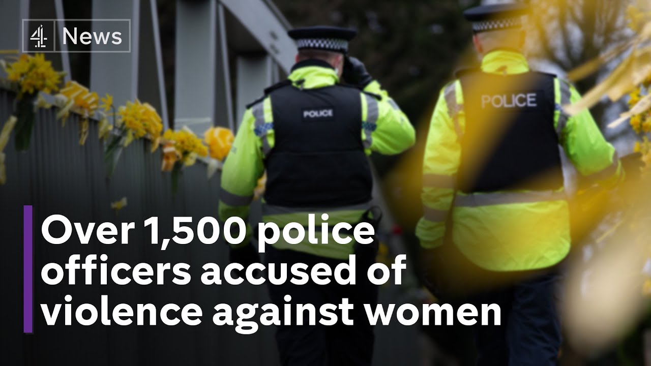 Over 1,500 police officers accused of violence against women - YouTube