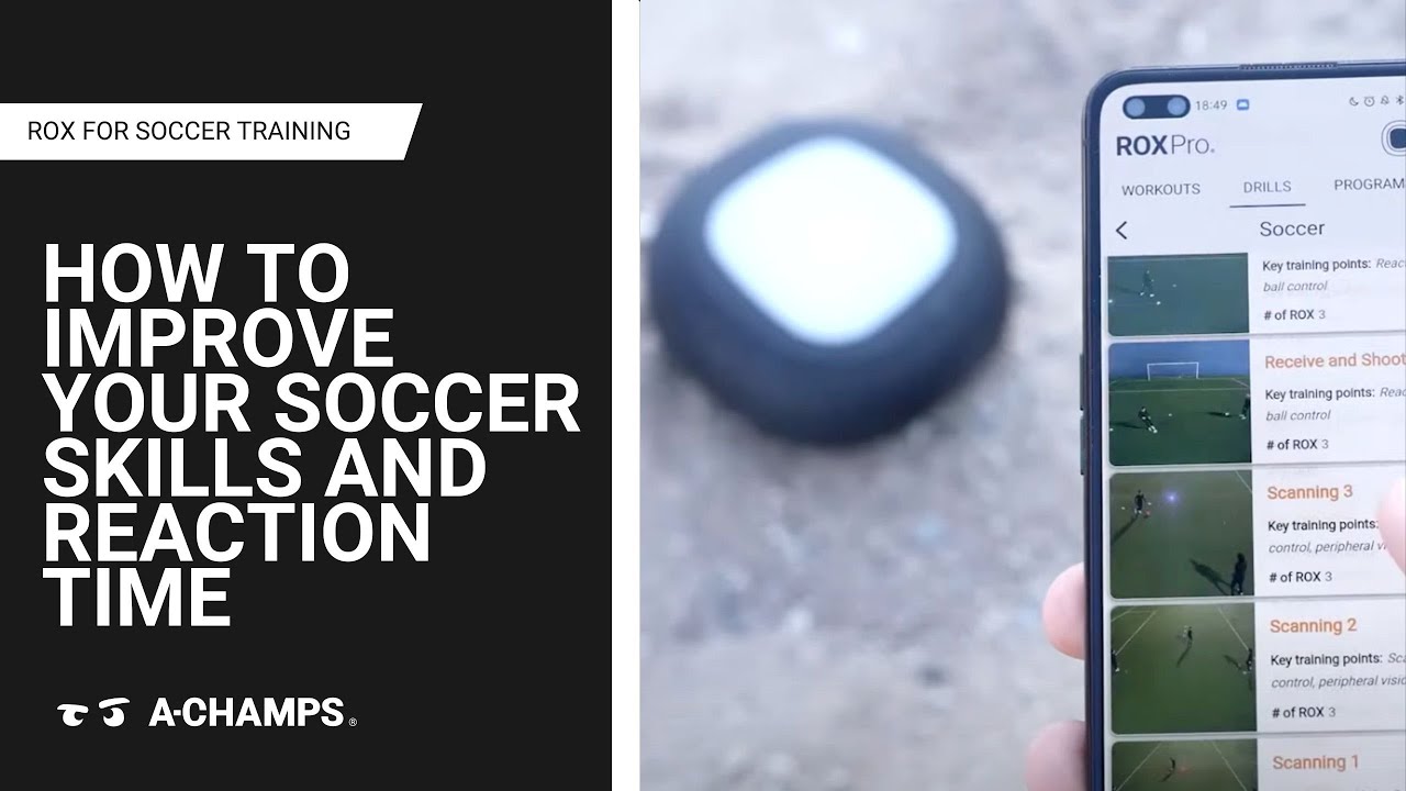 How to improve your Soccer skills and reaction time - YouTube