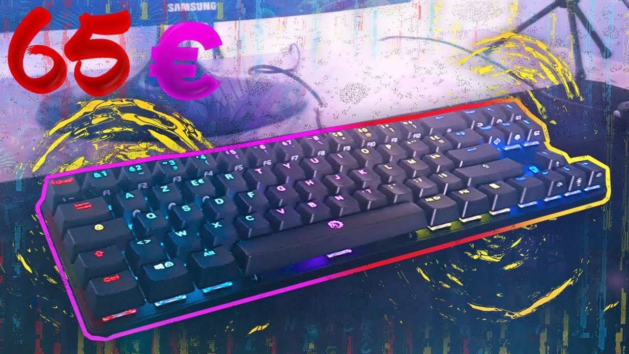UN "MINI" CLAVIER GAMER MÉCANIQUE SANS FIL A 65€ ?! - YouTube