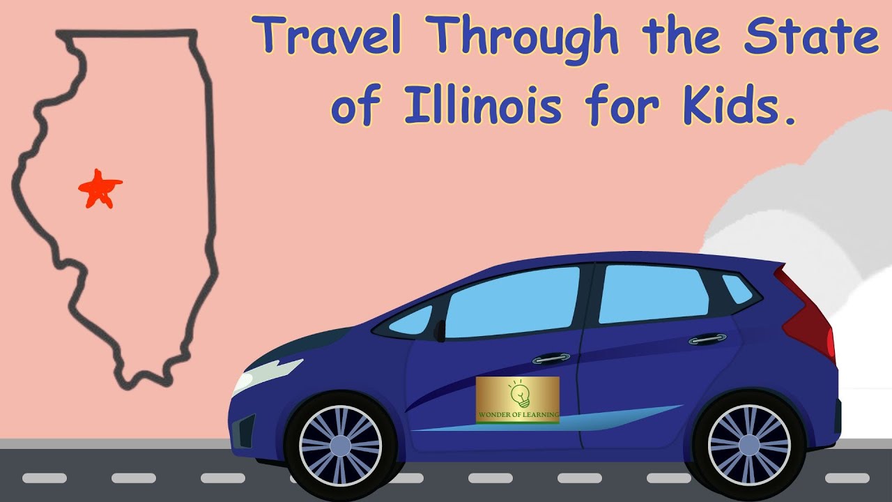 Travel Through the State of Illinois for kids. Learn Illinois State ...
