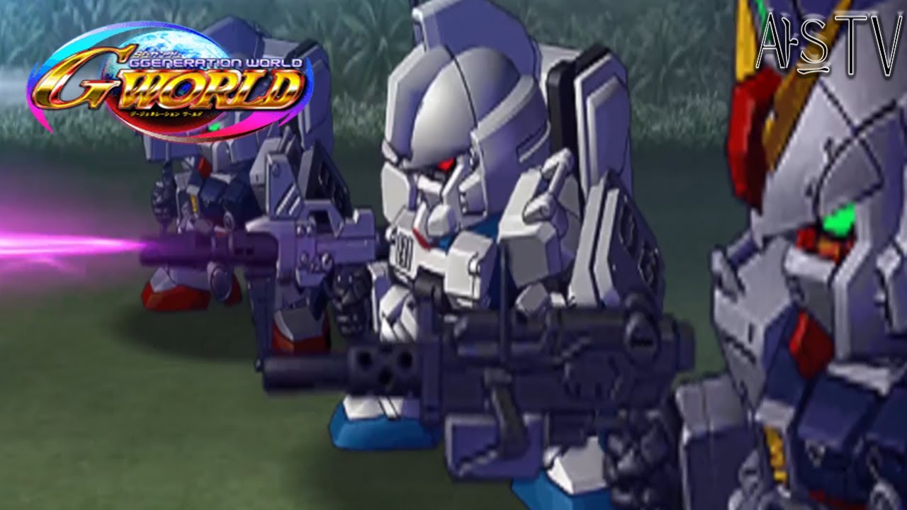 아스의 G제네 월드] 건담 08MS 소대 시리즈 전무장 연출(G Generation World Gundam The 08th MS ...