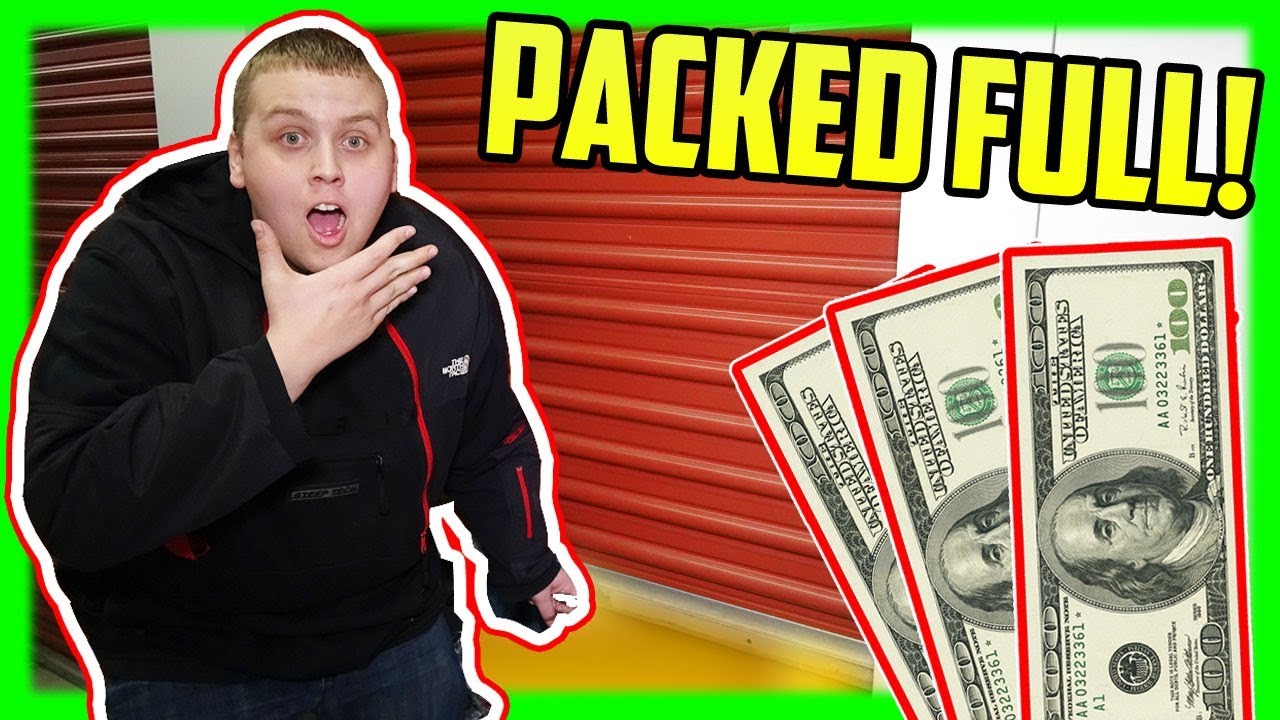 I Bought An Abandoned Storage Unit That Was FULL Of MONEY! - YouTube