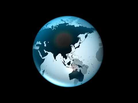 3D Spin Globe 🌎 animation - YouTube