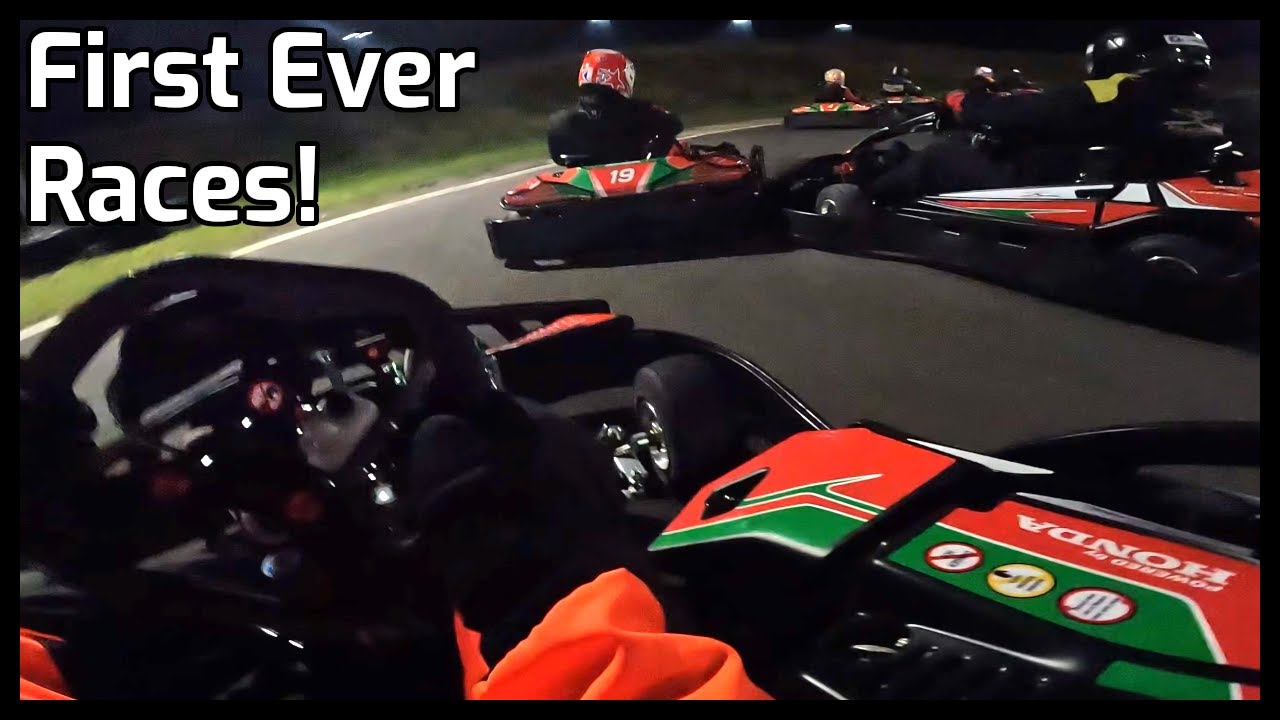 Racing In Real Life! Go Karting Championship First Weekend - YouTube