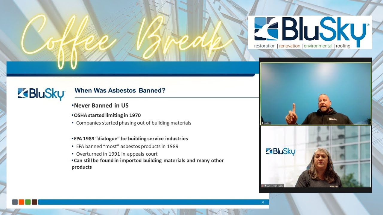 Coffee Break - Why is Asbestos Testing Necessary? - YouTube