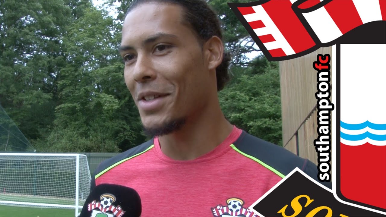 Virgil van Dijk looking forward to pre-season - YouTube