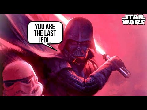 The LAST Jedi Darth Vader Hunted During Order 66 (Nearly Killed Him ...
