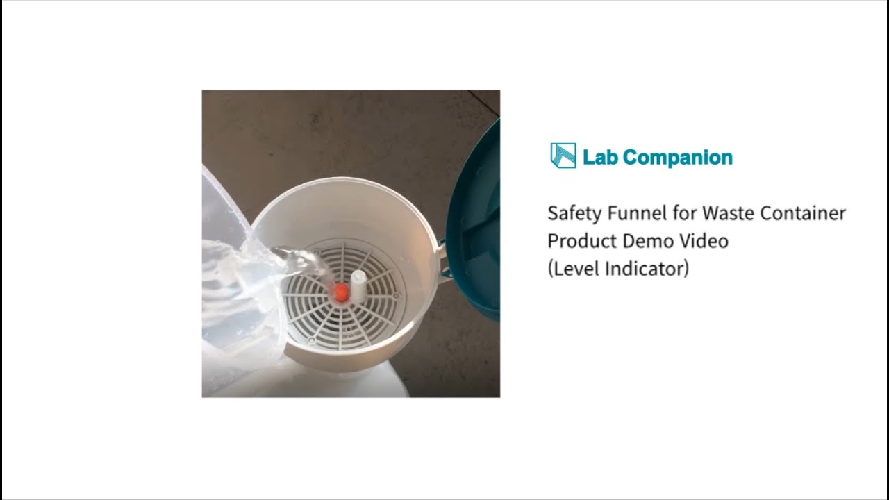 (EN) Safety Waste Disposal System practical video_Level indicator ...