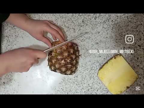 Ananas doğranması #ananasdoğranması#ananas#pineapplecutting#pineapple