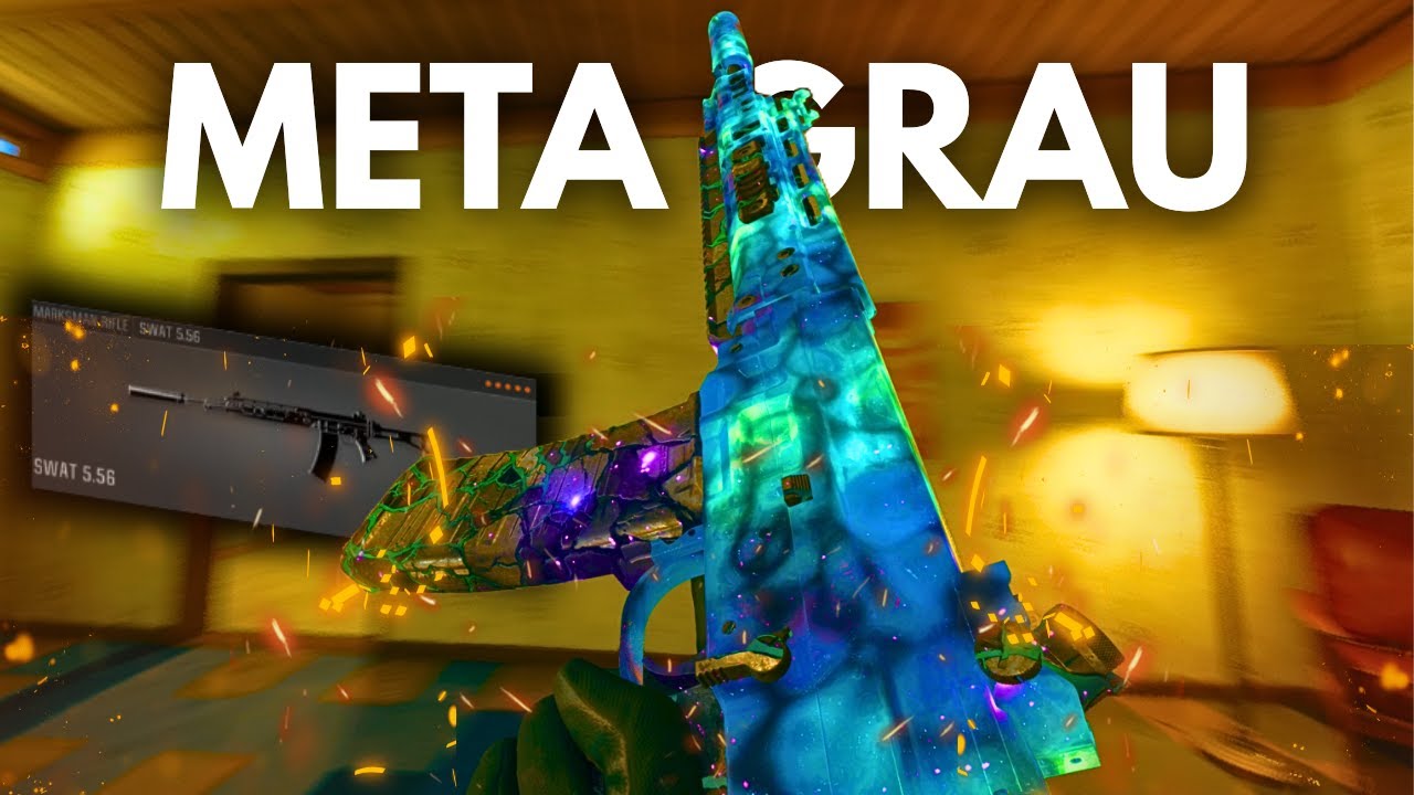 *META* GRAU 5.56 CONVERSION KIT is UNSTOPPABLE in BO6! (Best SWAT 556 ...