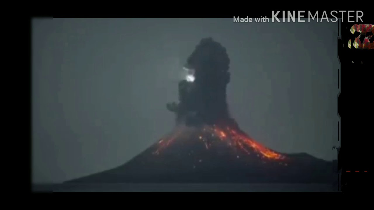 Krakatoa volcanic eruption last April 11,2020 - YouTube