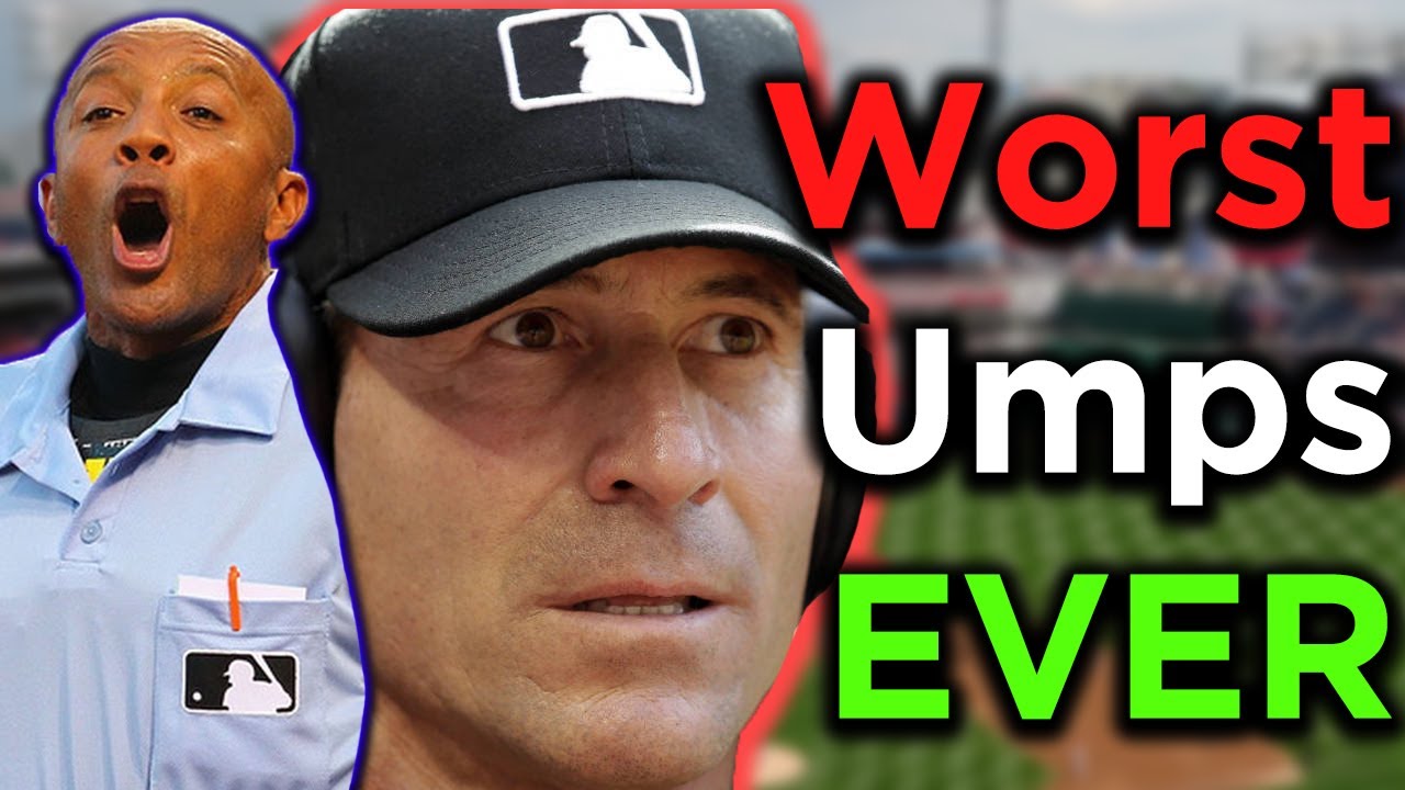 Worst Umpires in Baseball: Angel Hernandez and CB Bucknor - YouTube