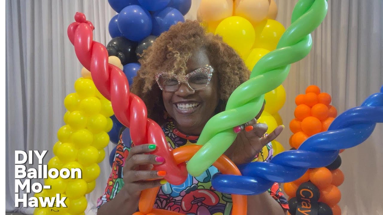 How to Make a Fun Balloon Hat | Cool Balloon Hat Tutorial - YouTube