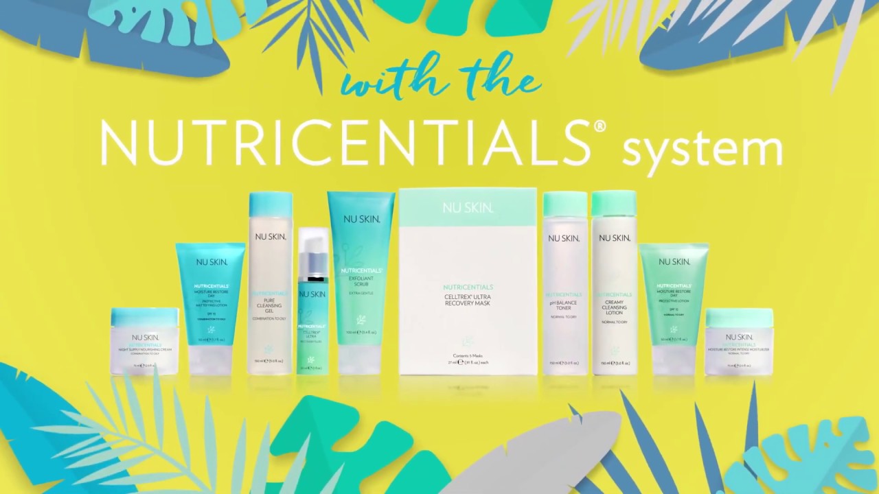 NuSkin Nutricentials System - YouTube