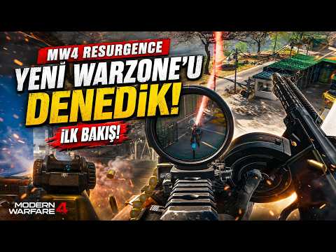 WARZONE TAMAMEN DEĞİŞMİŞ! 😱 MW4 RESURGENCE OYNADIK!