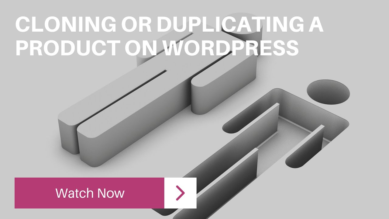 Cloning and duplicating a product on Wordpress - YouTube