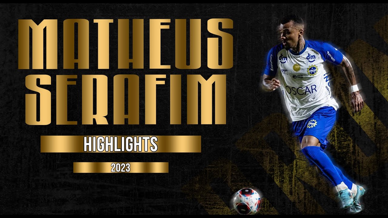 MATHEUS SERAFIM - WINGER - SÃO JOSÉ EC - 2023 - YouTube