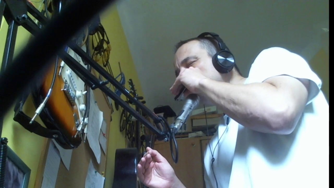 Beatbox Blues - Dm minor harmonica practice - YouTube