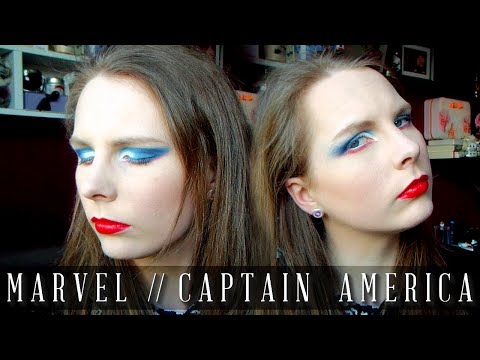 TUTORIAL || Captain America [Avengers MCU] Inspired Makeup Look