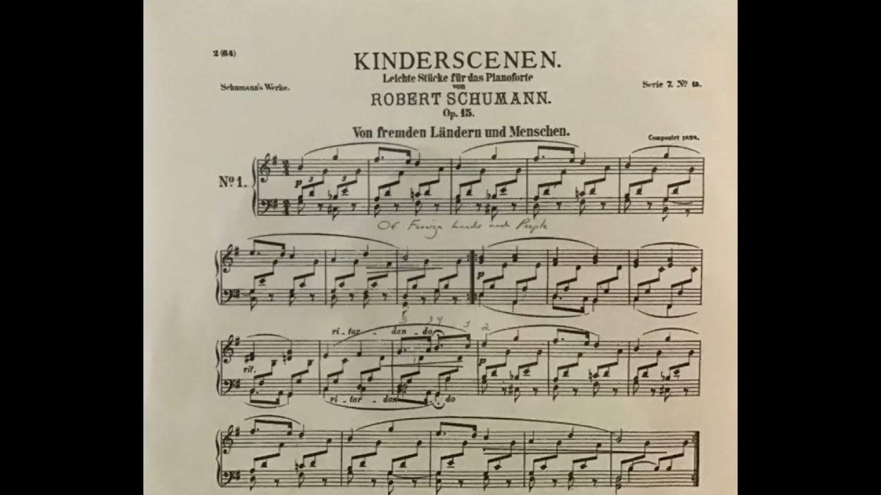Of Foreign Lands and People by Robert Schumann - YouTube