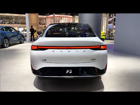 2024 XPeng P5 EV Walkaround—2023 Chengdu Motor Show - YouTube