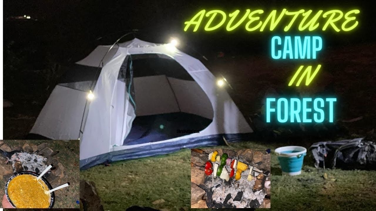 Camping in dangerous place | Camping in deep forest | overnight camping ...